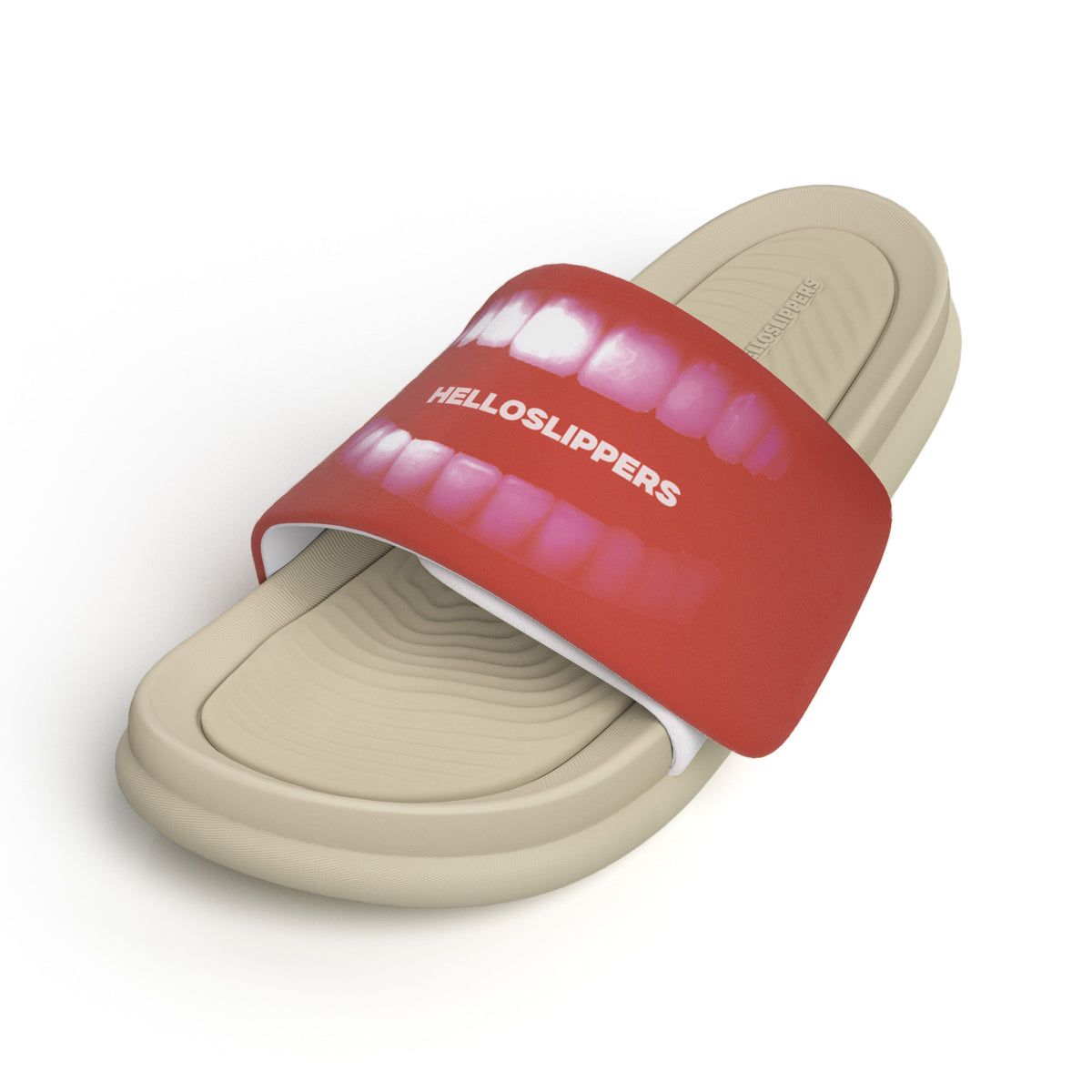 Teeth ArtFlex Slide | HelloSlippers™ – Hello Slippers