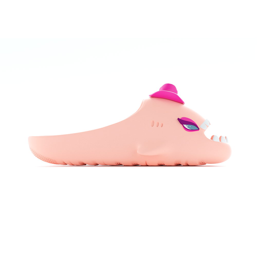 Doll Shark Slides - Adorable & Comfortable Shark Slippers | Sharkicks ...