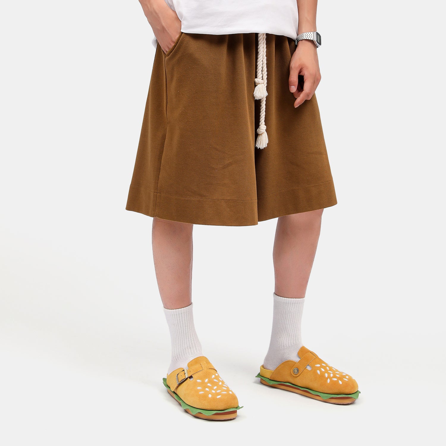 Burger Slippers: Burger-Themed Cork-Soled Mules for Everyday Wear ...