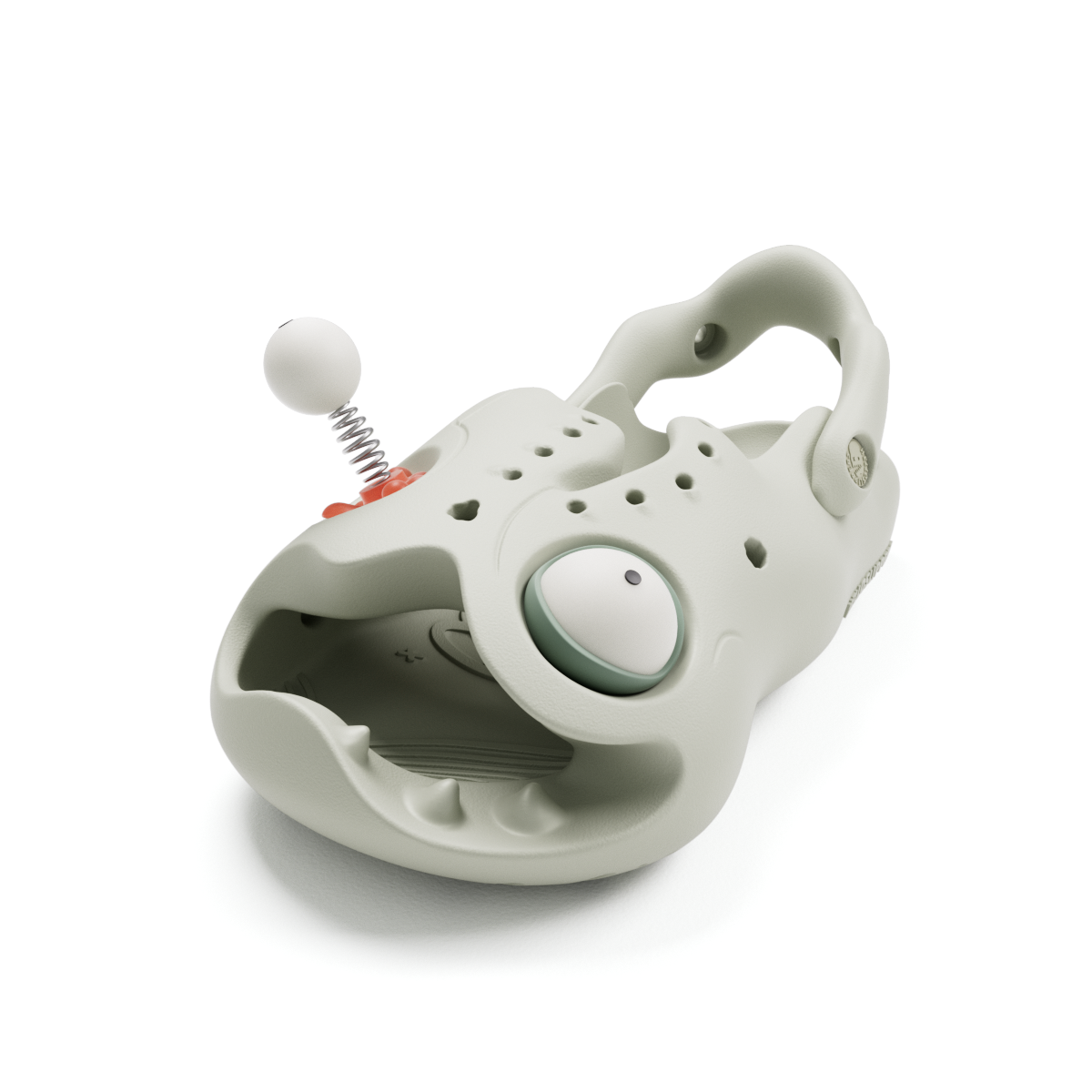 Spring Zombie Mr Skully Slide | HelloSlippers™ – Hello Slippers
