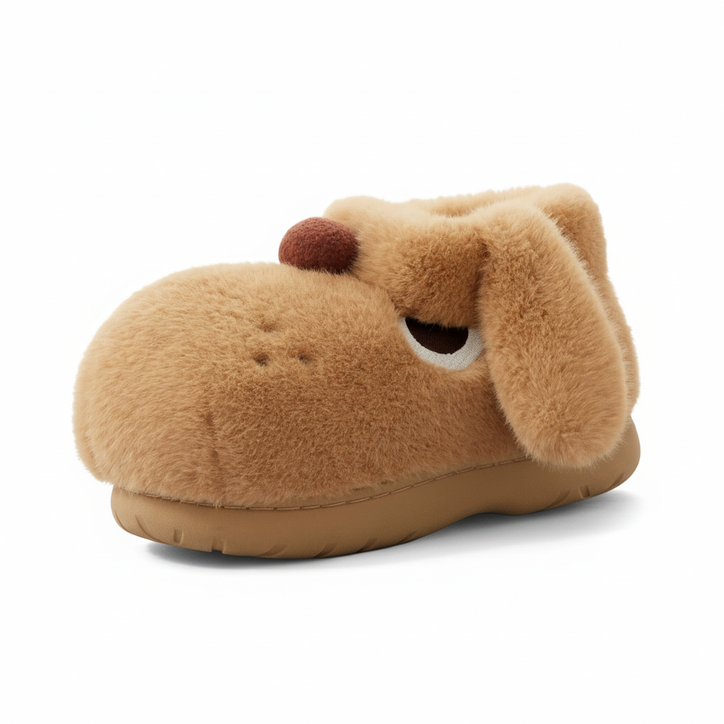 Barky Boots: Adorable Plush Puppy Slippers for Ultimate Comfort – Hello ...