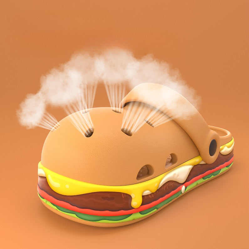 Burger Clogs: รองเท้าแตะดีไซน์สนุกและได้แรงบันดาลใจจากความอร่อย เพื่อ ...
