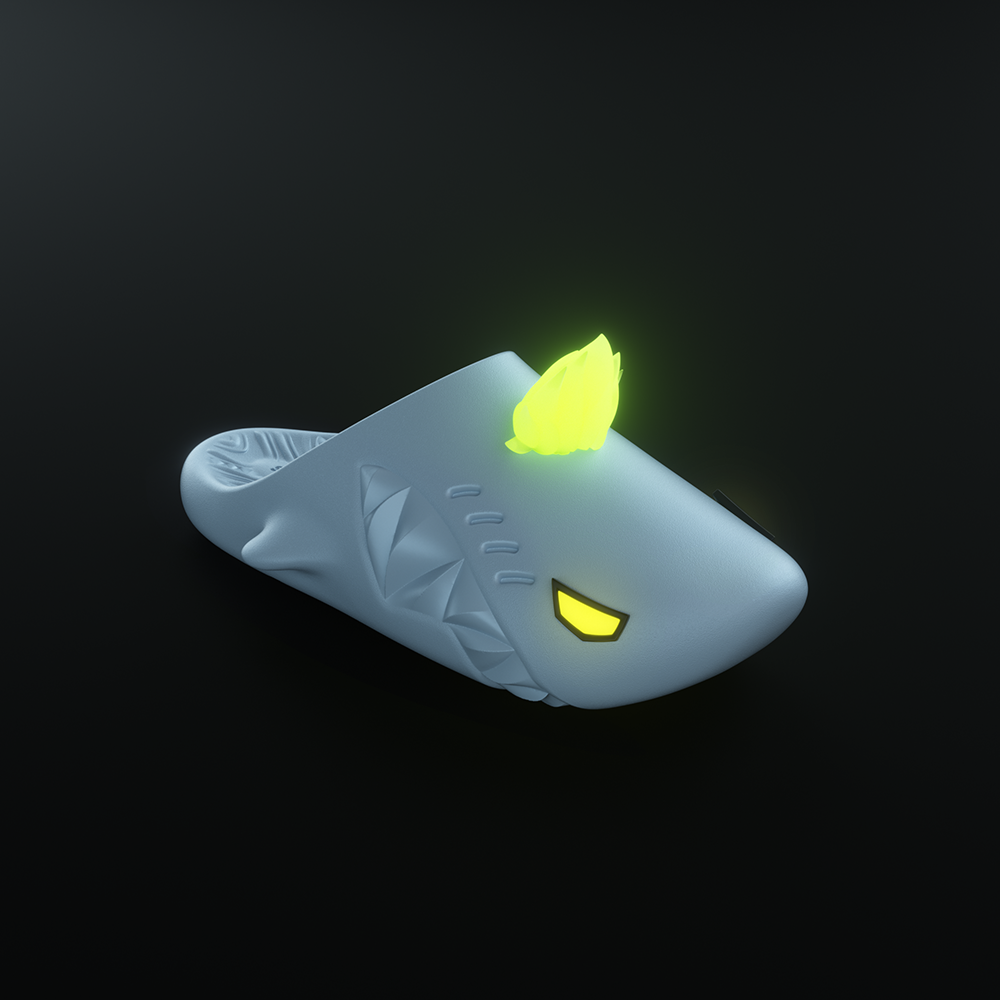 Ultra Form Shark Slides | Sharkicks Pro Mule Series by HelloSlippers ...