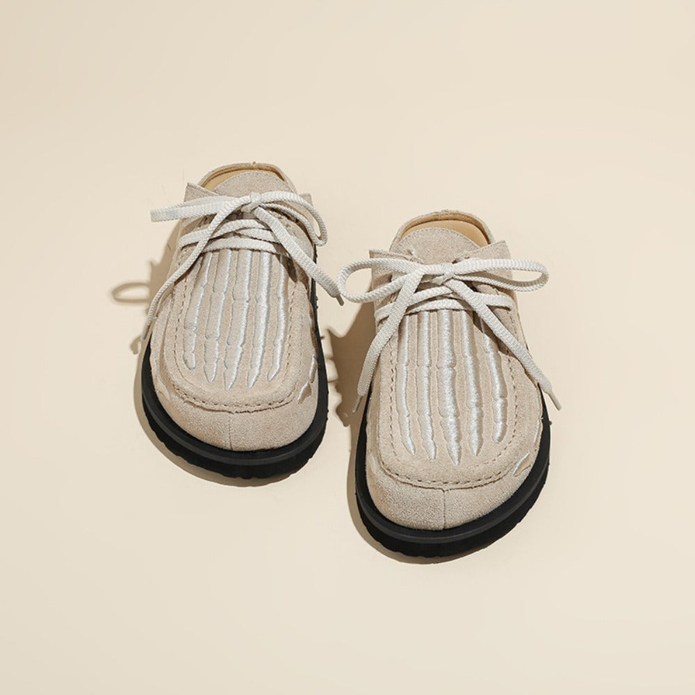 Bone Clogs – Bold Street-Style Clogs with Claw Embroidery – Hello Slippers