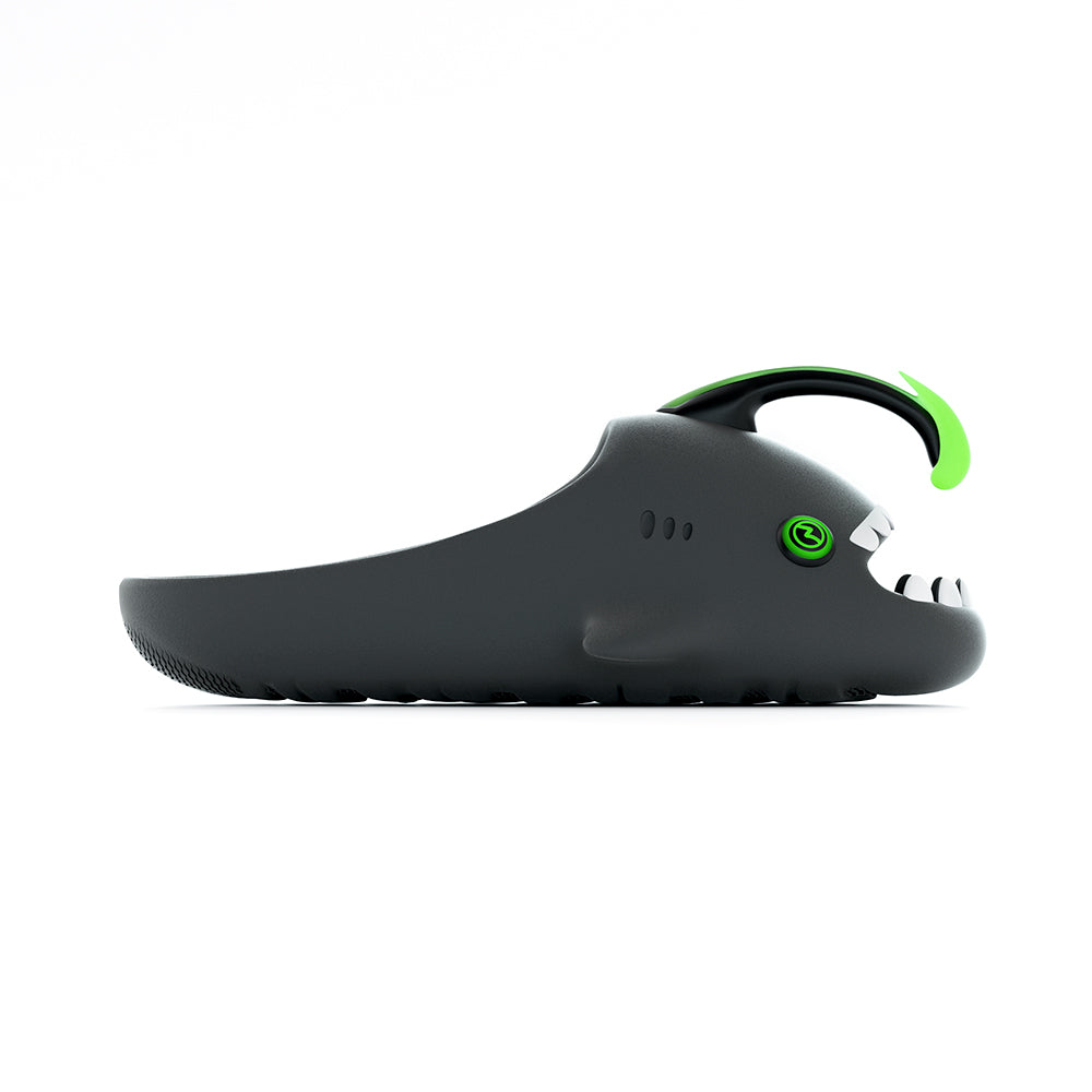 Anglerfish Shark Slides | Sharkicks Pro Series – Hello Slippers