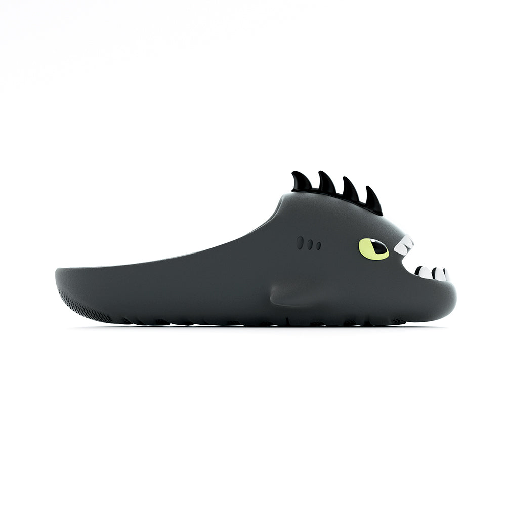Toothless Shark Slides - Fierce & Playful Shark Slippers | Sharkicks ...