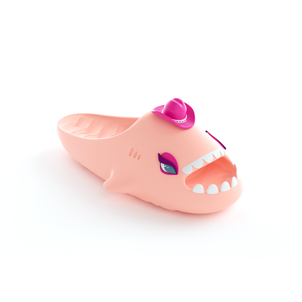 Doll Shark Slides - Adorable & Comfortable Shark Slippers | Sharkicks ...