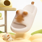 Caramel Cat Slides: Cozy Cat-Themed Slippers with Sweet Style – Hello ...