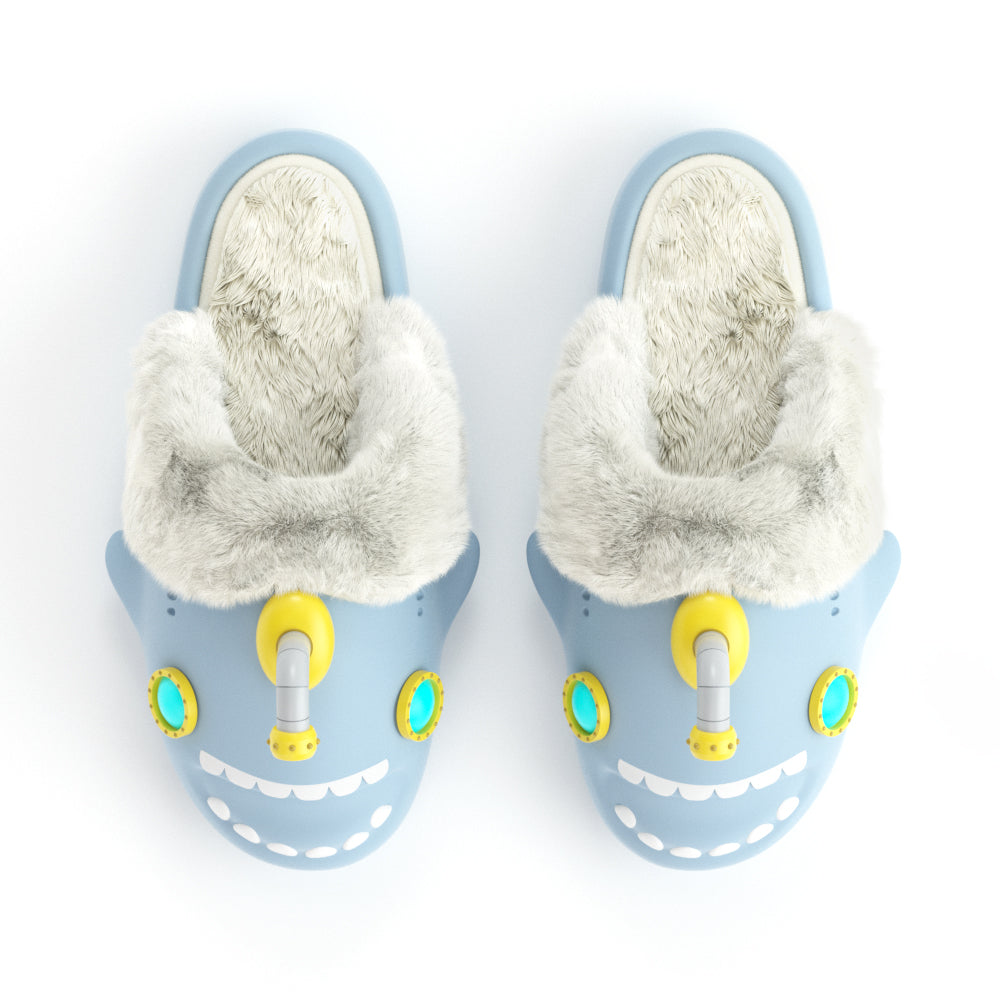 Submarine Open Heel Shark Slippers - Underwater Winter Comfort ...