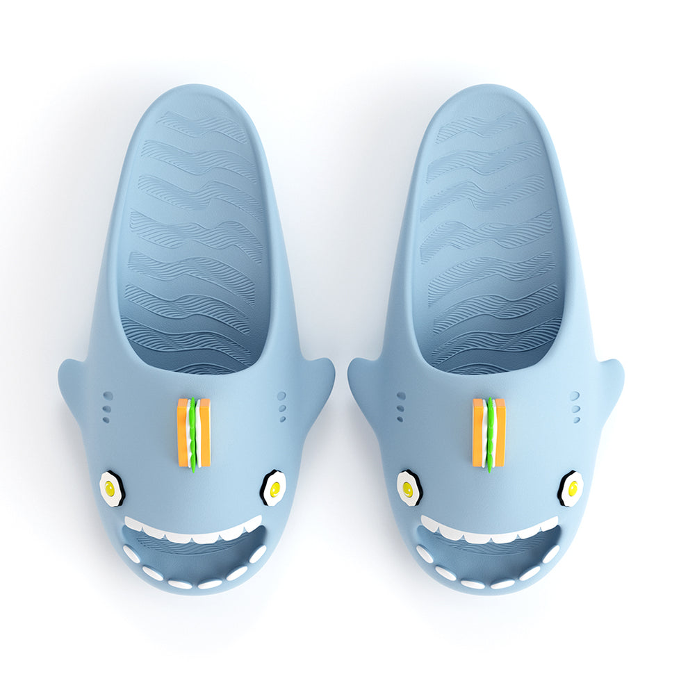 Sandwich Shark Slides - Fun & Unique Shark Slippers | Sharkicks Pro ...