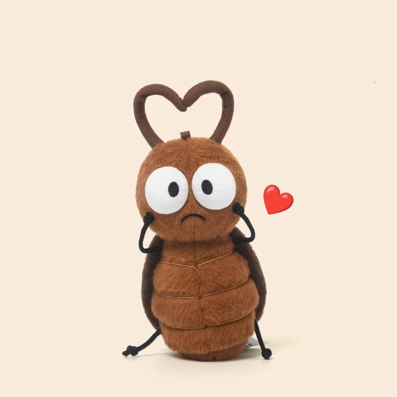 Unique Cockroach Plush Toy - Quirky Insect Stuffed Animal – Hello Slippers