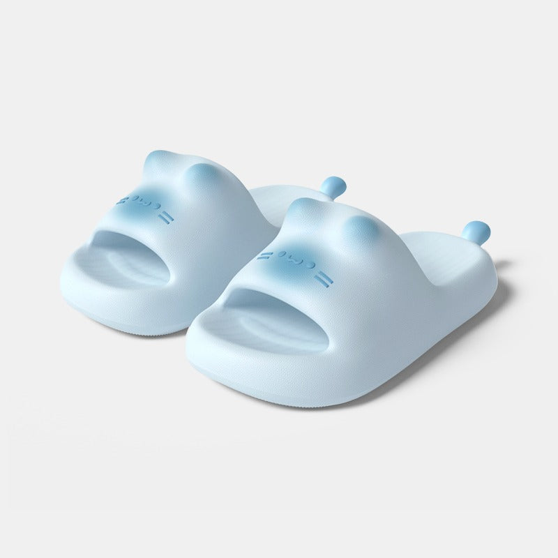 Caramel Cat Slides: Cozy Cat-Themed Slippers with Sweet Style – Hello ...