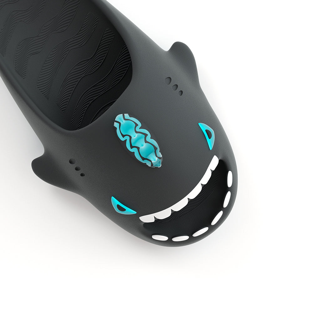 Nuclear Kaiju Shark Slides | Sharkicks Pro Series – Hello Slippers
