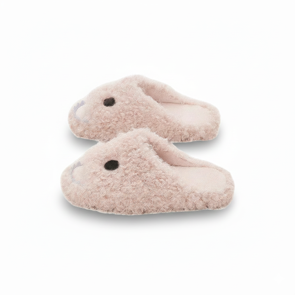 Fuzzy Shark Slippers Warm Plush Animal Home Slides – Hello Slippers