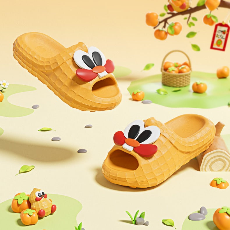 Peanut Slides: Quirky Cartoon-Inspired Slippers for Everyday Fun ...