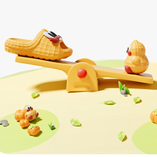 Peanut Slides: Quirky Cartoon-Inspired Slippers for Everyday Fun ...