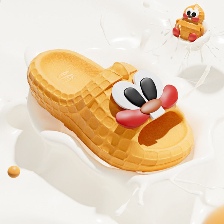 Peanut Slides: Quirky Cartoon-Inspired Slippers for Everyday Fun ...
