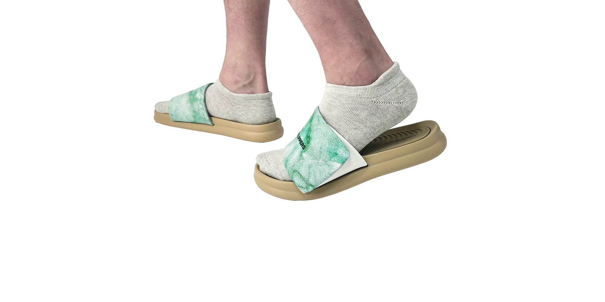 Oysters ArtFlex Slide | HelloSlippers™ – Hello Slippers