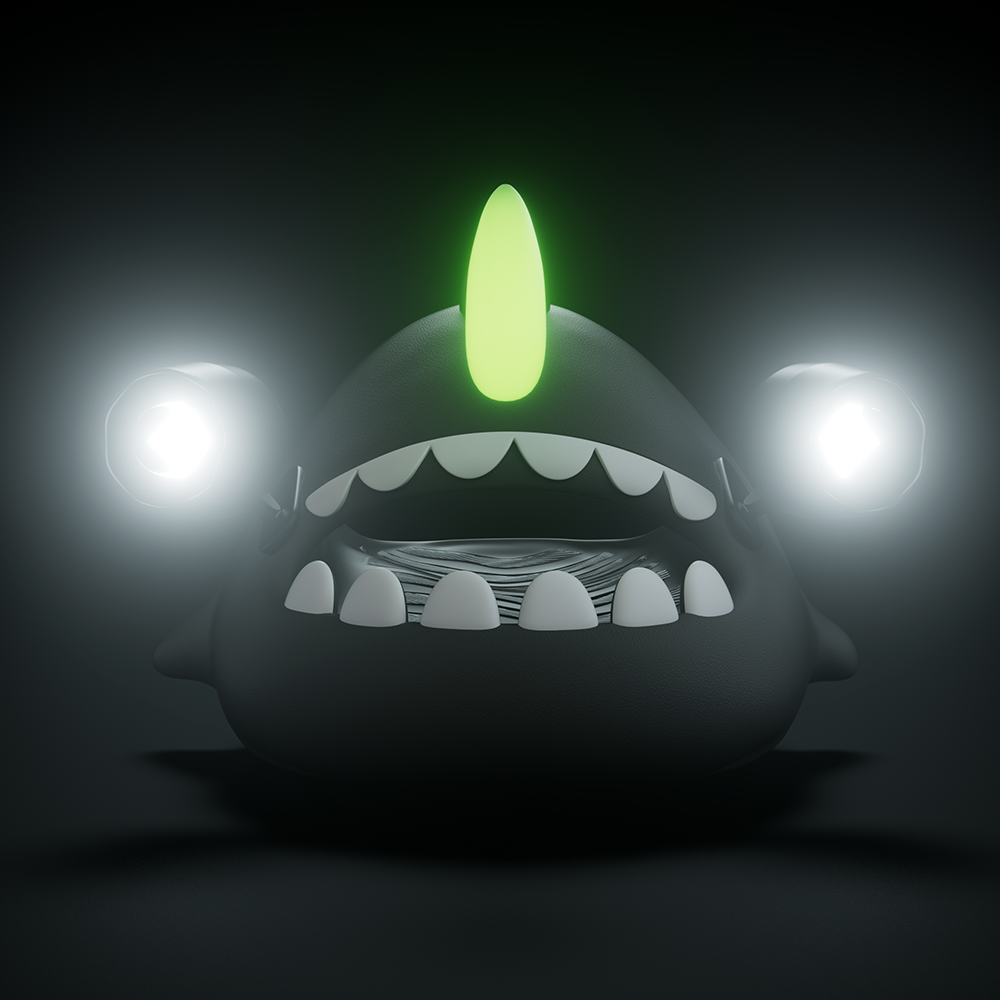 Anglerfish Flashlight Shark Slides | Sharkicks Pro Series – Hello Slippers