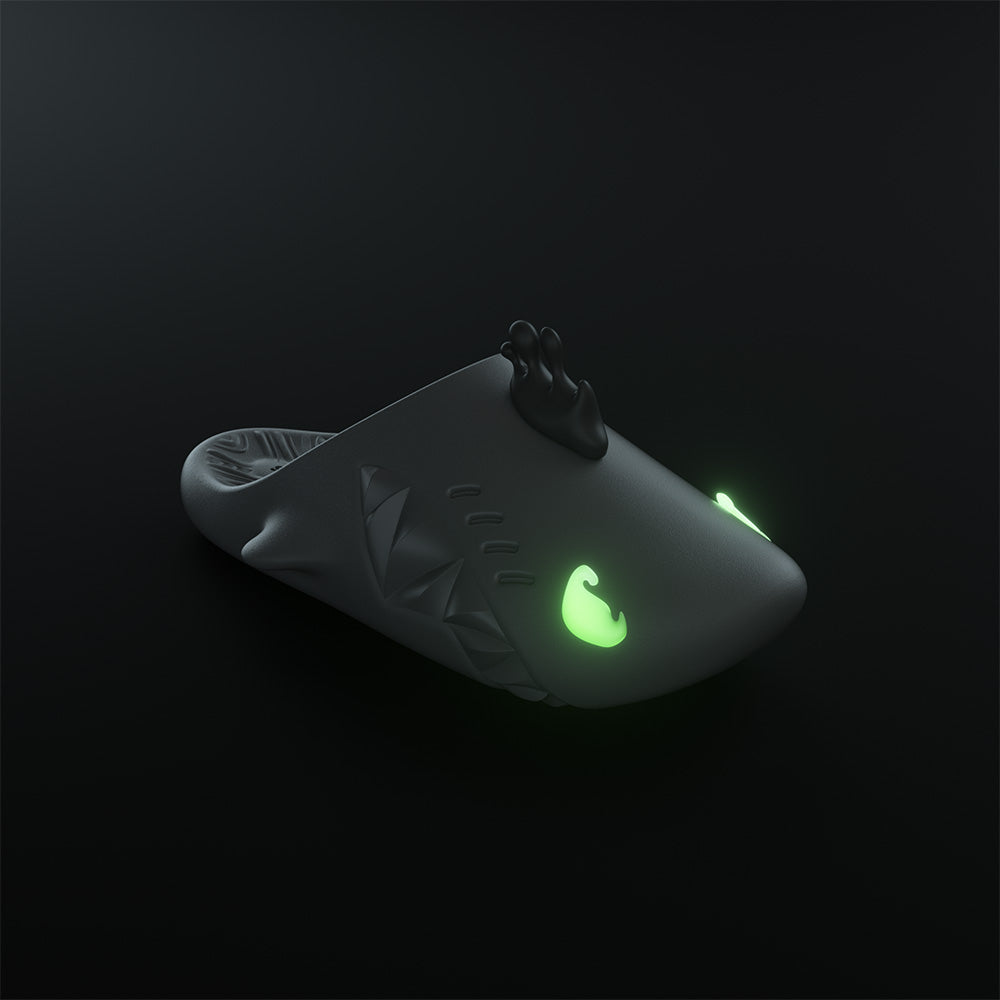 The Black Suit Shark Slide Mule - Sharkicks Pro | HelloSlippers – Hello ...