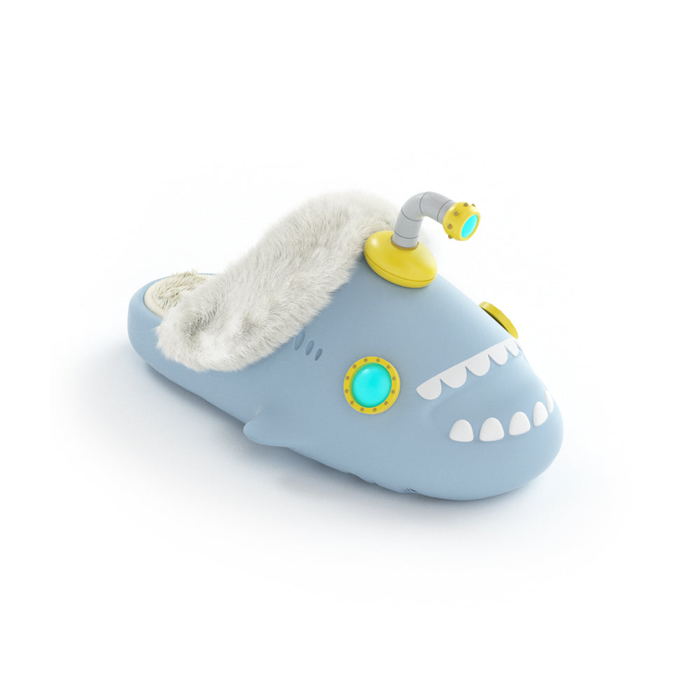 Submarine Open Heel Shark Slippers - Underwater Winter Comfort ...