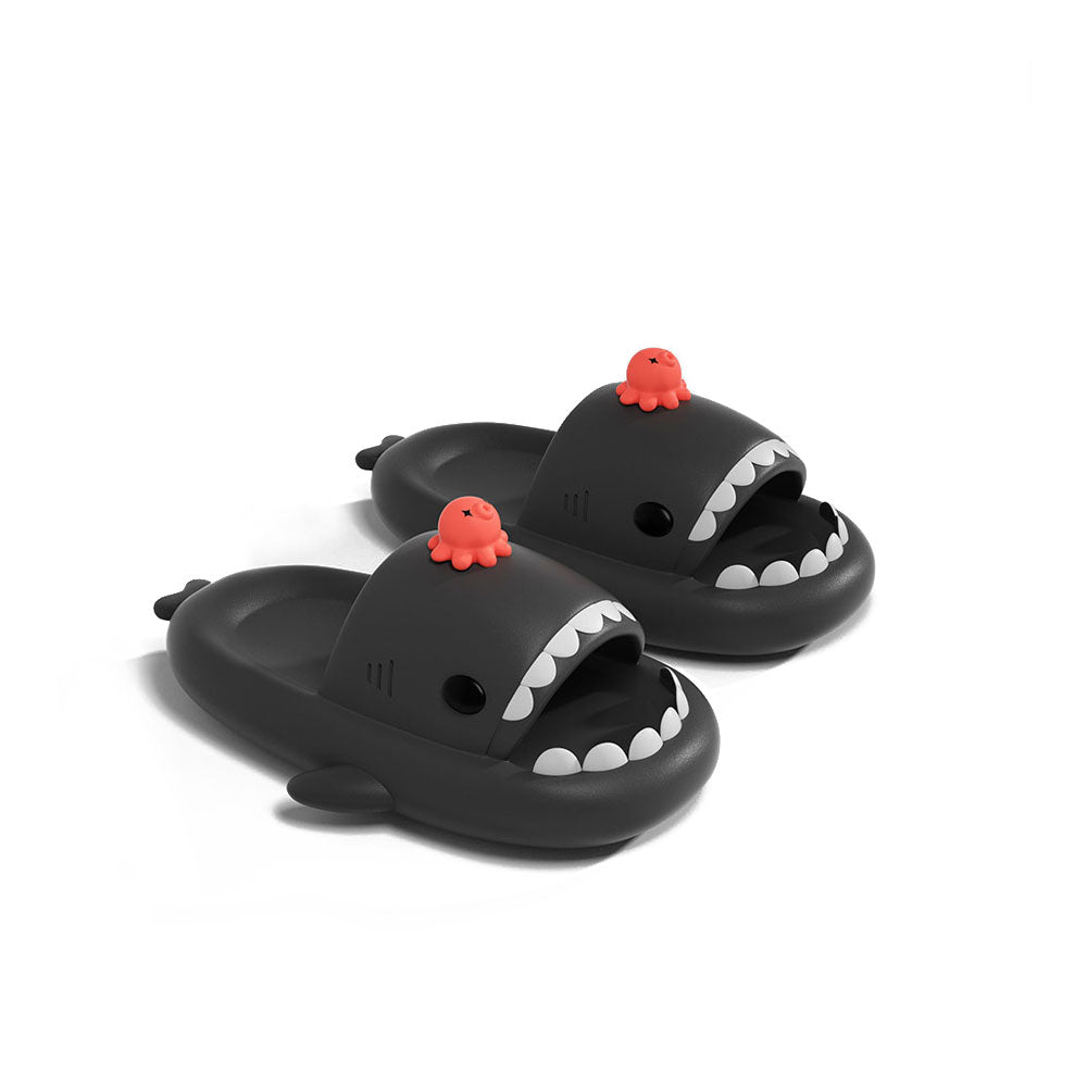 Octopus Shark Slides | Fun & Cozy Shark Slippers | HelloSlippers ...