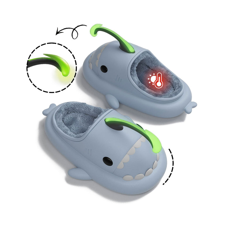 Anglerfish Heel-open Shark Slippers - Unique & Comfortable | Sharkicks ...