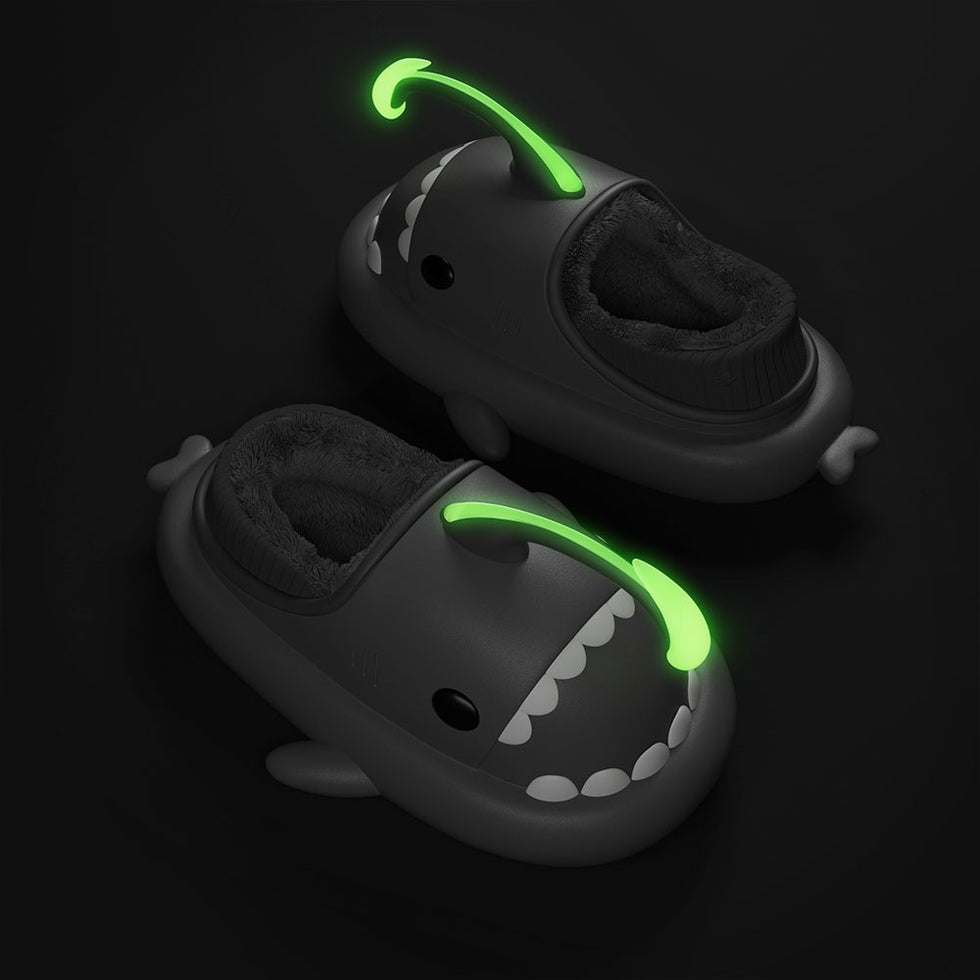 Anglerfish Heel-covered Shark Slippers - Unique & Comfortable ...