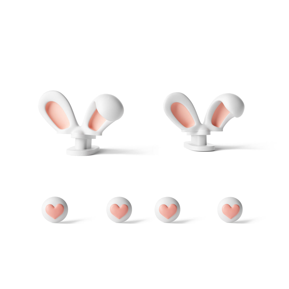 Bunny Fins and Eyes for Sharkicks Pro – Hello Slippers