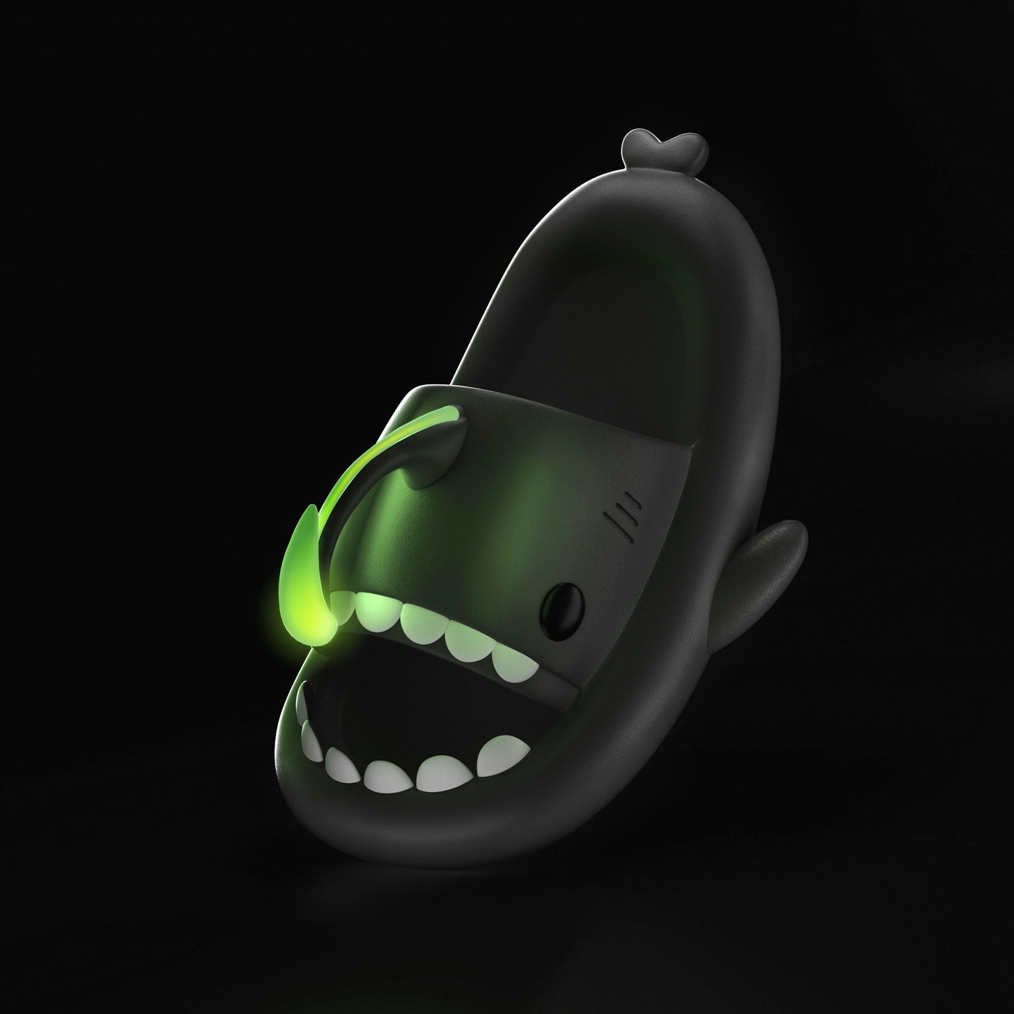 Sharkicks Basic - Anglerfish | Glow-in-the-Dark Shark Slides – Hello ...