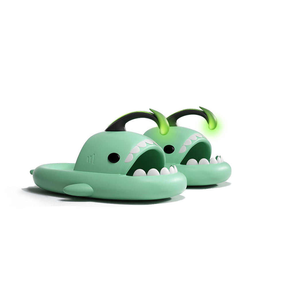 Sharkicks Basic - Anglerfish | Glow-in-the-Dark Shark Slides – Hello ...