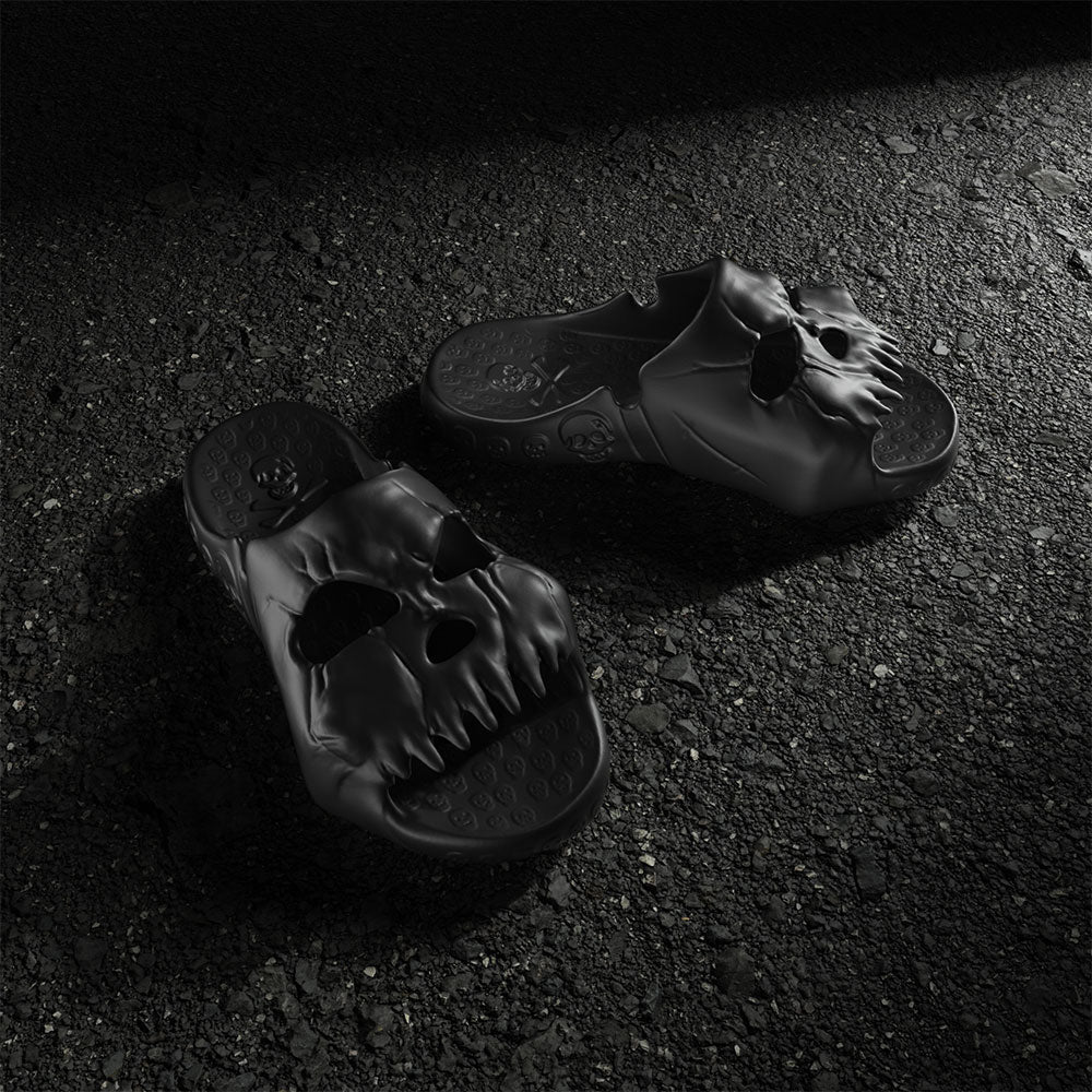 HelloSlippers Skull Slides - the Original Skull Slippers – Hello Slippers