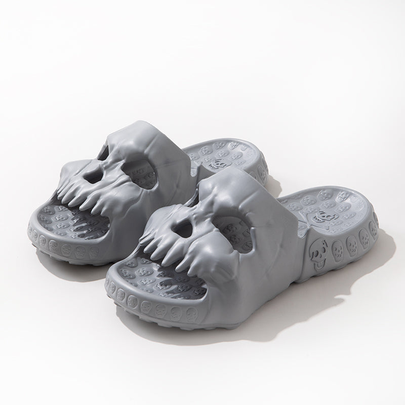 HelloSlippers Skull Slides - the Original Skull Slippers – Hello Slippers