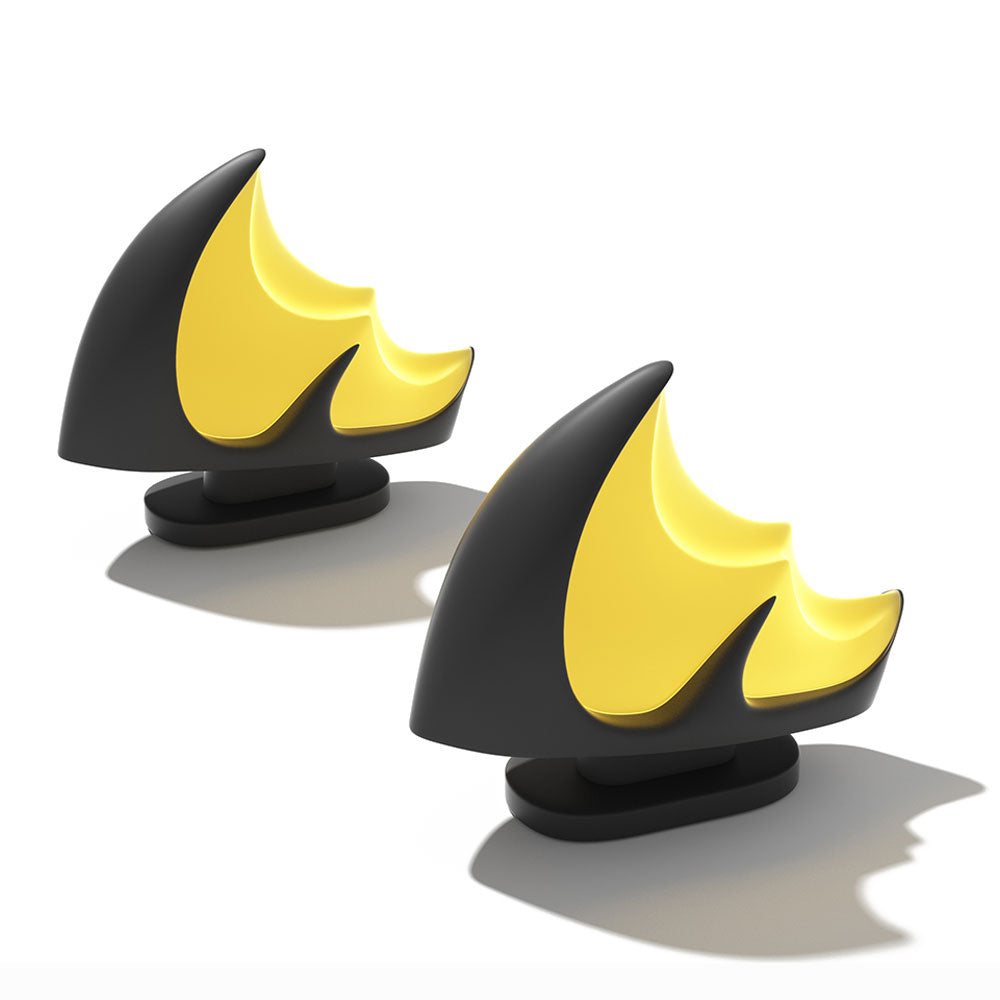 Koi Dragon Shark Fins - Glow in the Dark – Hello Slippers
