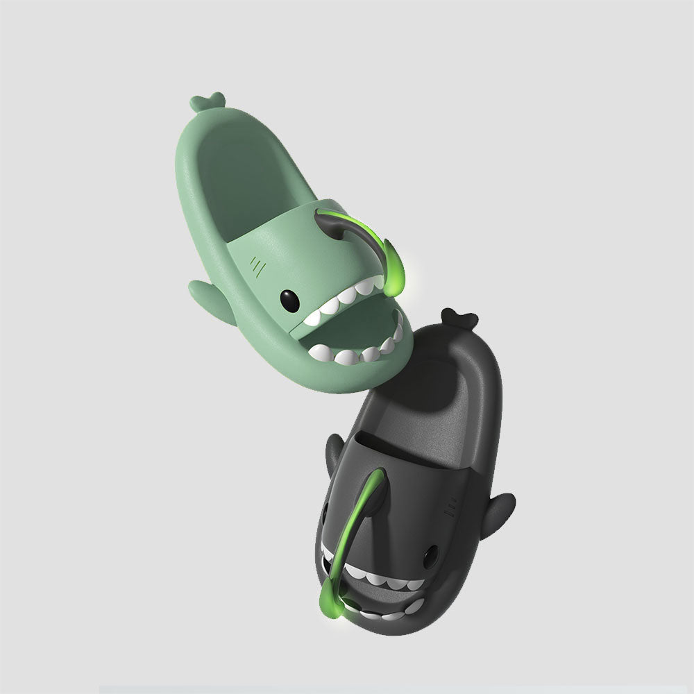 Sharkicks Basic - Anglerfish | Glow-in-the-Dark Shark Slides – Hello ...